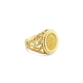 South African Coin Ring with Tree Branch Band Design - Walmart.com