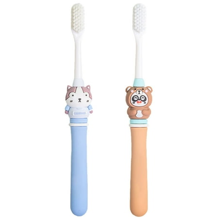 Kids Toothbrush, Cartoon children's toothbrush, Pack of 2 | Walmart Canada