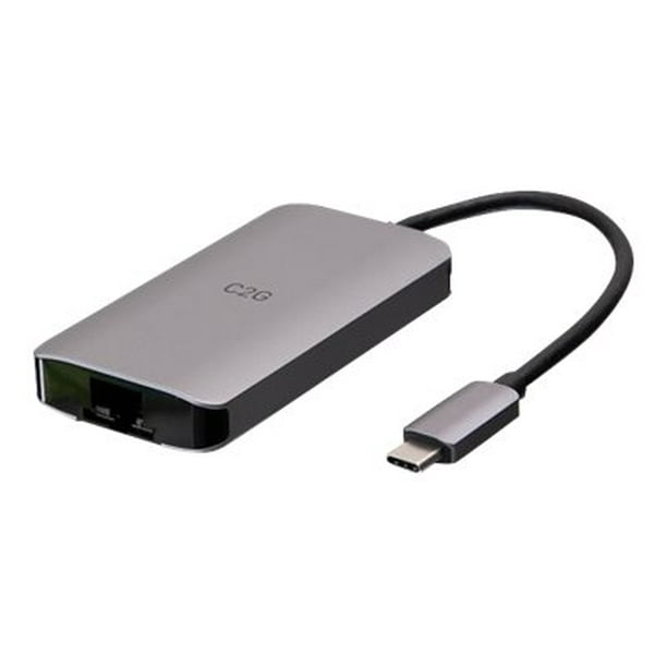 C2G USB C Dock with HDMI, USB, Ethernet, USB C & Power Delivery up to ...