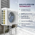 Della 12000 Btu Wifi Enabled 20 Seer Cools Up To 550 Sq Ft 110 120v