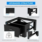 Dual Washing Machine Pedestals with Drawers 350Lb Heavy Duty Matalde 29 ...