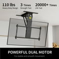 "VIVO Motorized Flip Down Ceiling TV Mount for 40"" to 85"" Flat ...