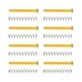 8 Set Guitar Pickup Screw Spring Iron Double Coil Pickup Frame Mounting ...