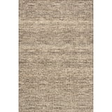 Rugs USA Melrose Checked Wool Area Rug, 6' x 9', Melrose Brown ...