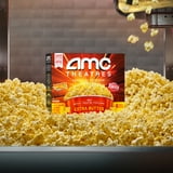 AMC Theatres Microwave Popcorn Extra Butter 6 Pack with Topping Packets ...