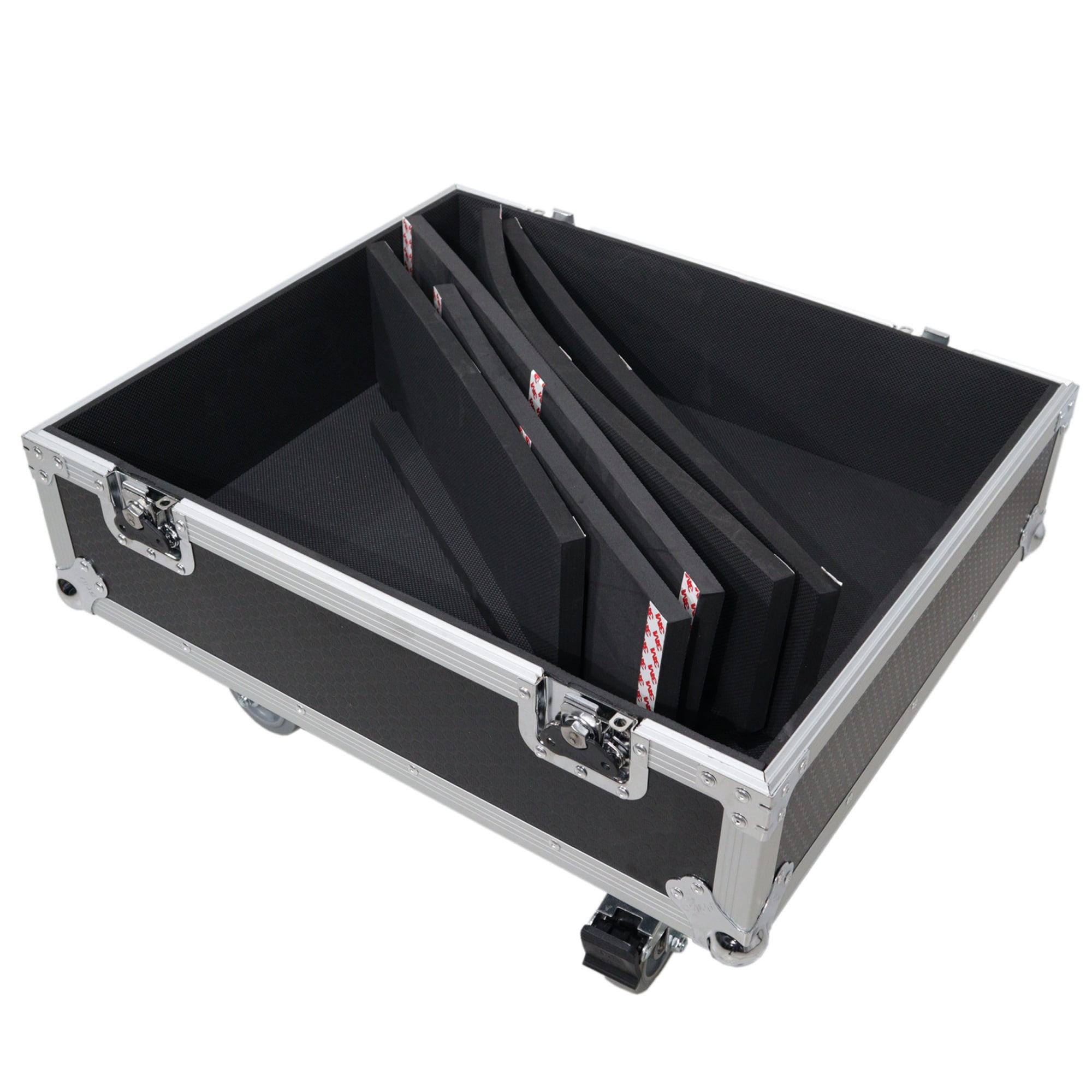 Subwoofer Speaker Flight Case w/ Casters Interior 25 L x 21" W x 25" H ...