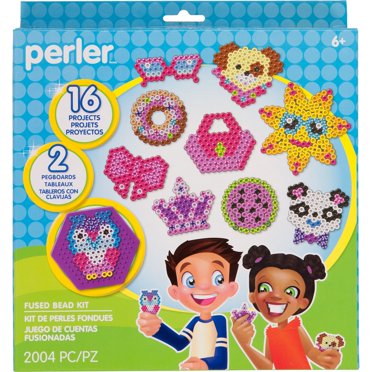 Perler Fused Bead Kit 3500pc Zelda Hylian Shield - Walmart.com
