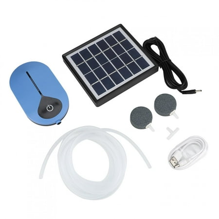 Solar Increasing Oxygen Pump, Fish Tank Oxygen Pump, Full Power Small ...