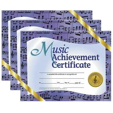 Hayes Achievement Certificate, 8.5" x 11", Pack of 30 - Walmart.com