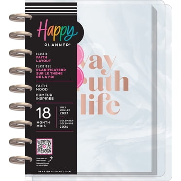 Happy Planner 6-Month Undated Medium Planner Extension Pack-Wellness ...