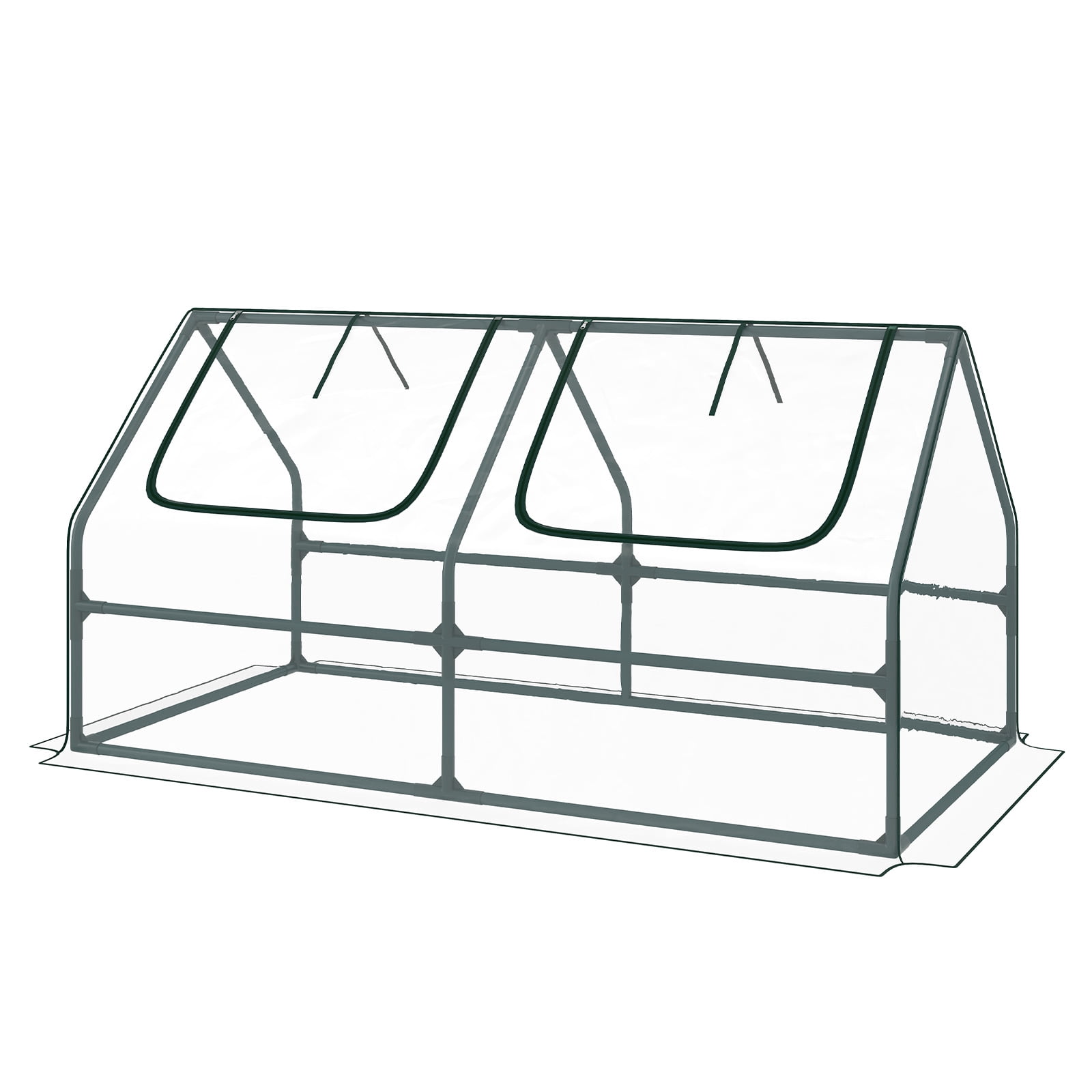 Click here for Aoodor 4 Ft. X 2 Ft. X 2 Ft. Mini Greenhouse With... prices
