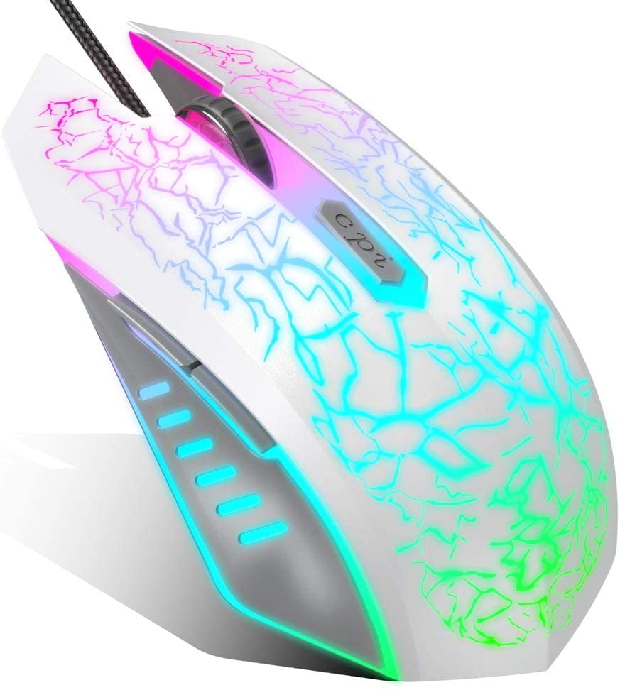 Wired Illuminated Gaming Mouse For Pc And Laptop, Gaming Mouse ...