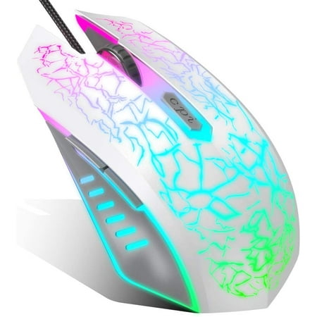 Wired Illuminated Gaming Mouse For Pc And Laptop, Gaming Mouse ...