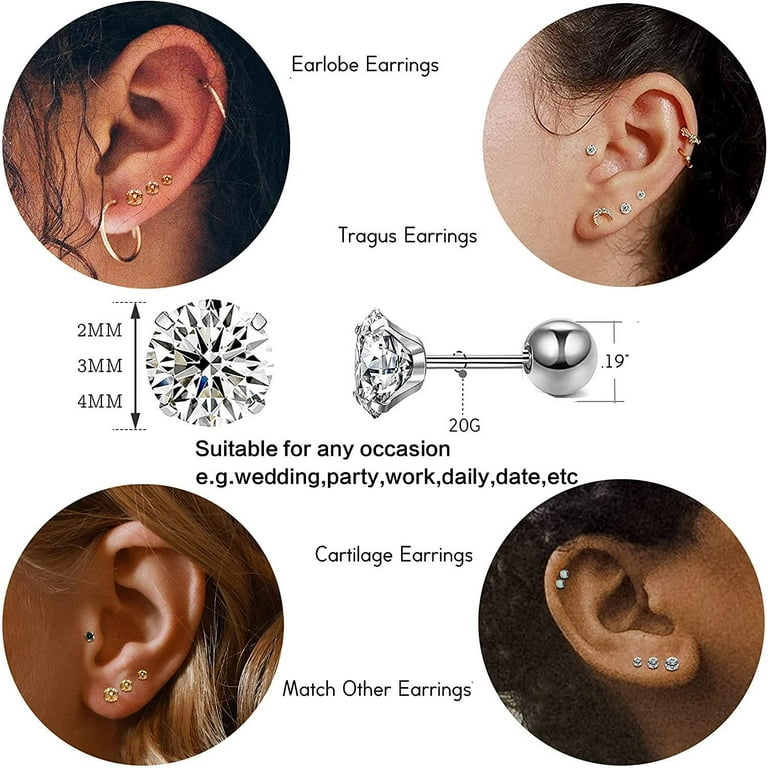 Ear Piercing Tragus Stud