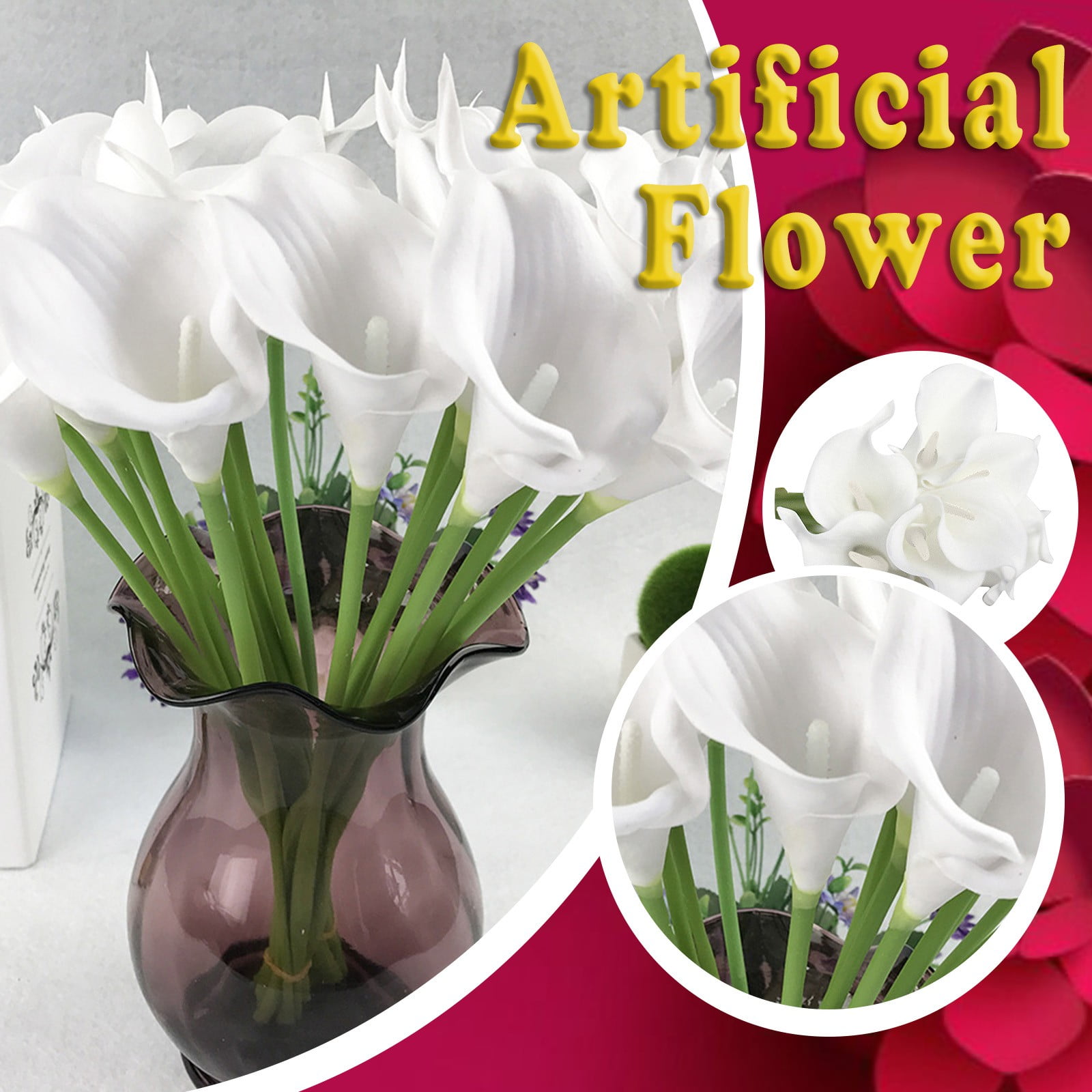 Click here for Under $5 Artificial Calla Lilies  10-Pack Artifici... prices