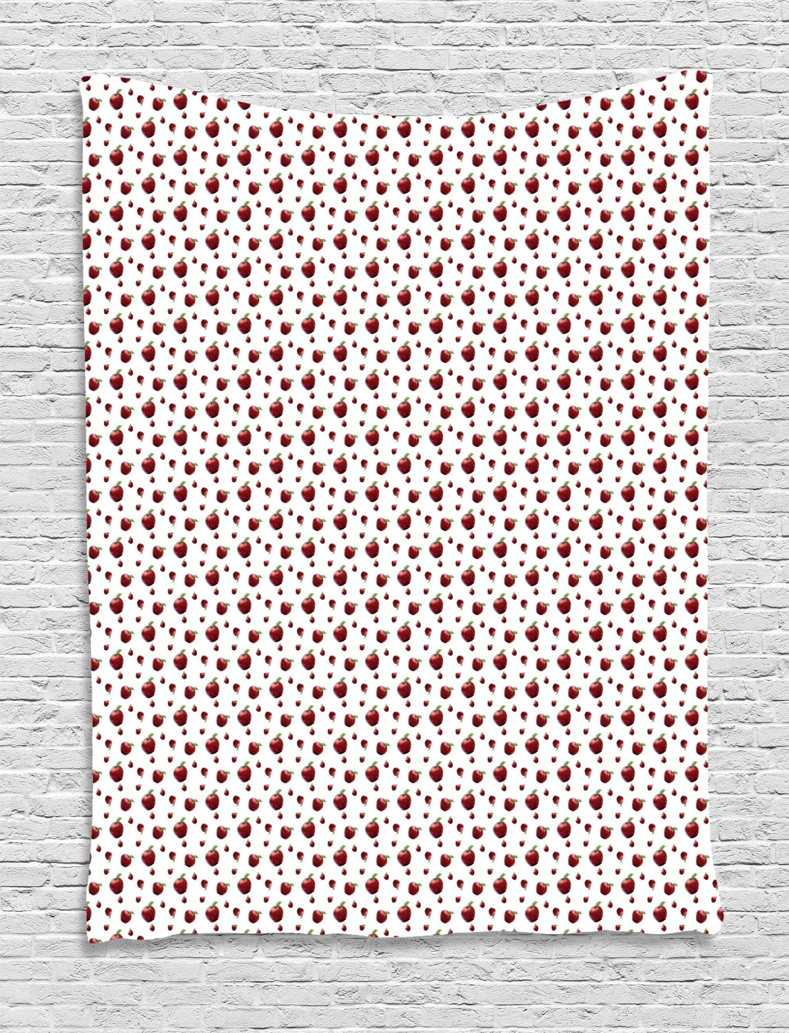 Polygons Tapestry, Continuous Pattern of Crystal Look Apples Print ...