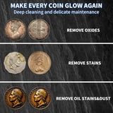 QONS Coin Cleaner and Protector Kit Solution for Cleaning All Coins ...