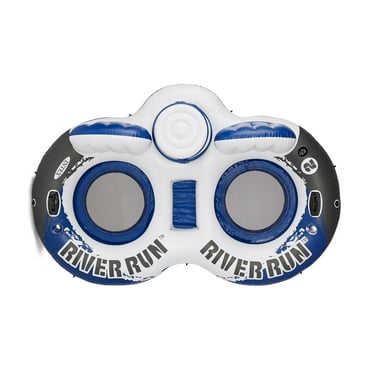 Intex Double Adult Inflatable Large Lounge River Run II 2-Person Water ...