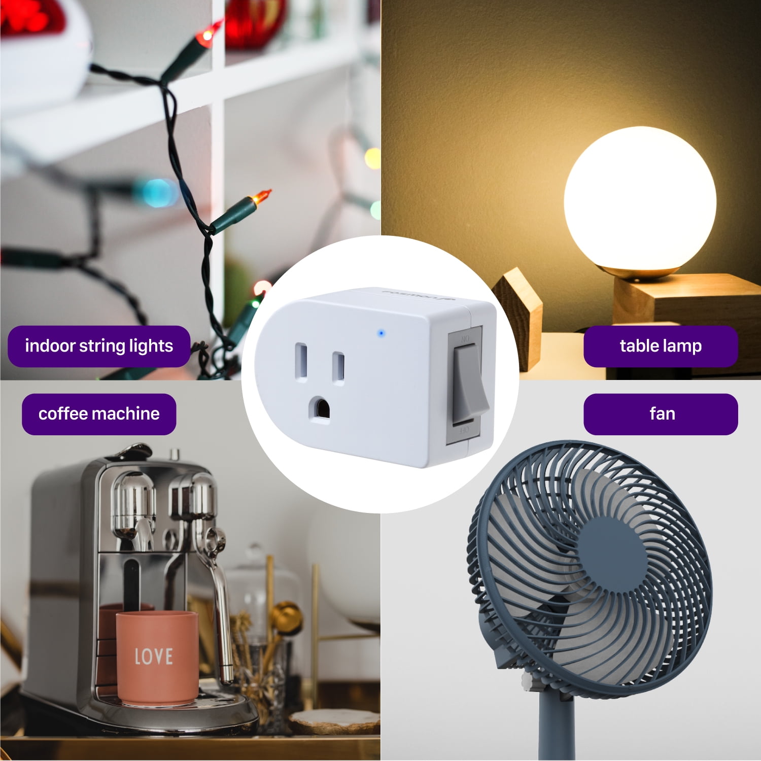 Fosmon Grounded Outlet with ON/Off Switch (2 Pack), Nepal | Ubuy