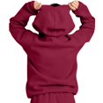 Comfrt Airplane Mode Travel Hoodie with Eye Mask Built In, Wearable ...