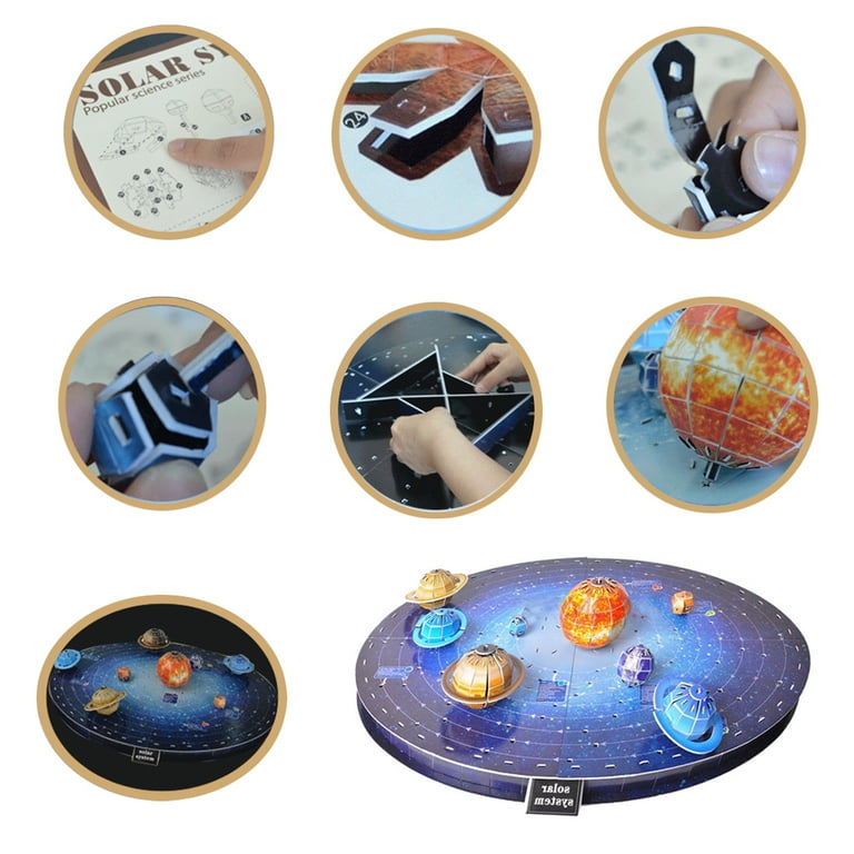3d Solar System Puzzle