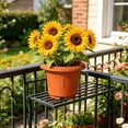 COM1950s Large Decorative Flower Pot for Home Garden, Lightweight ...