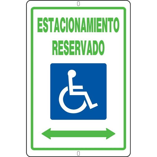 Hillman Group 848879 12 x 18 in. Estacionamiento Reservado ...