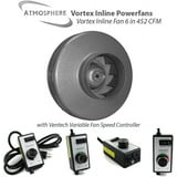 Vortex Powerfans VTX600 6 in. Powerfan - Hammertone - Walmart.com