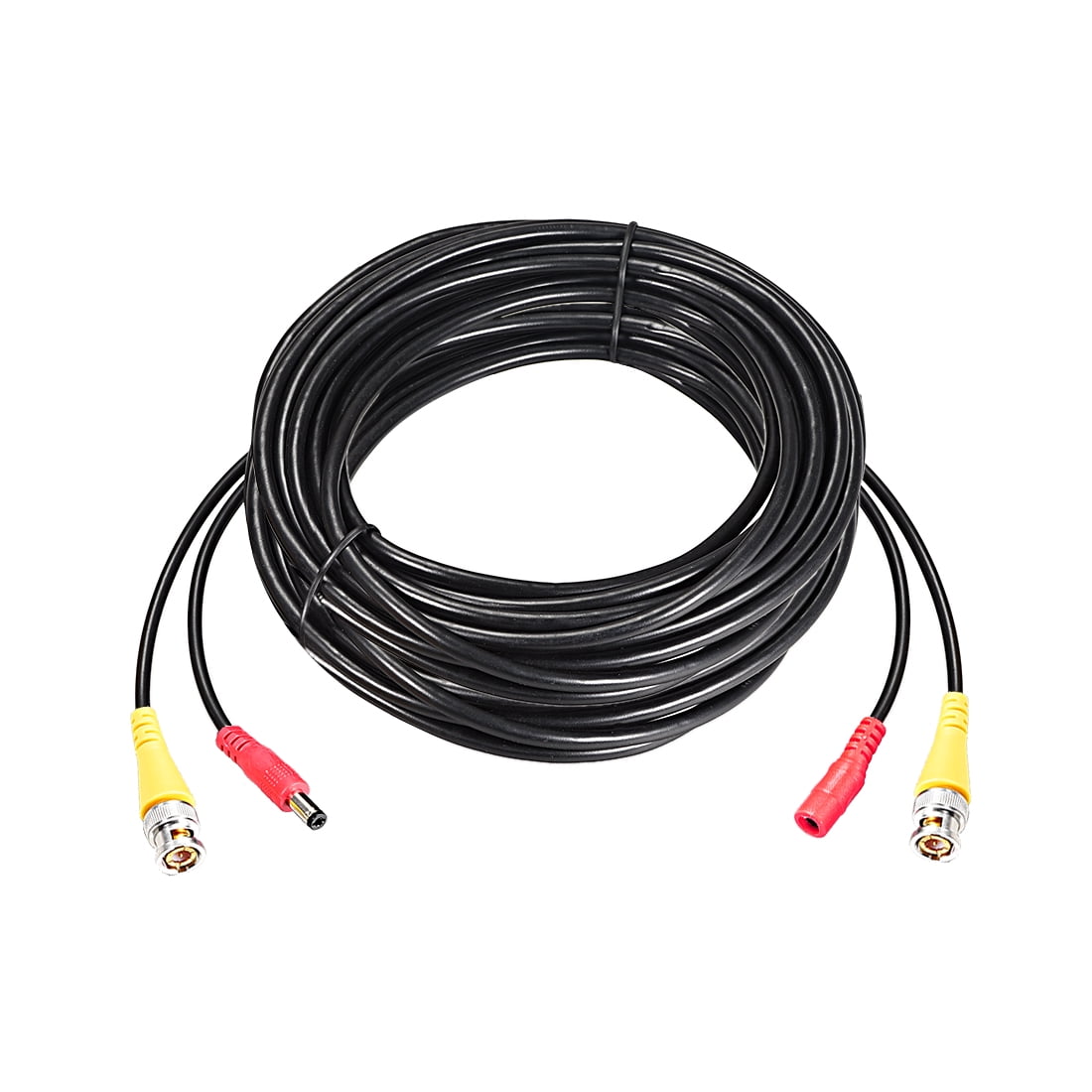 10M Black BNC DC Video Power Extension Wire Cord for Security Camera ...
