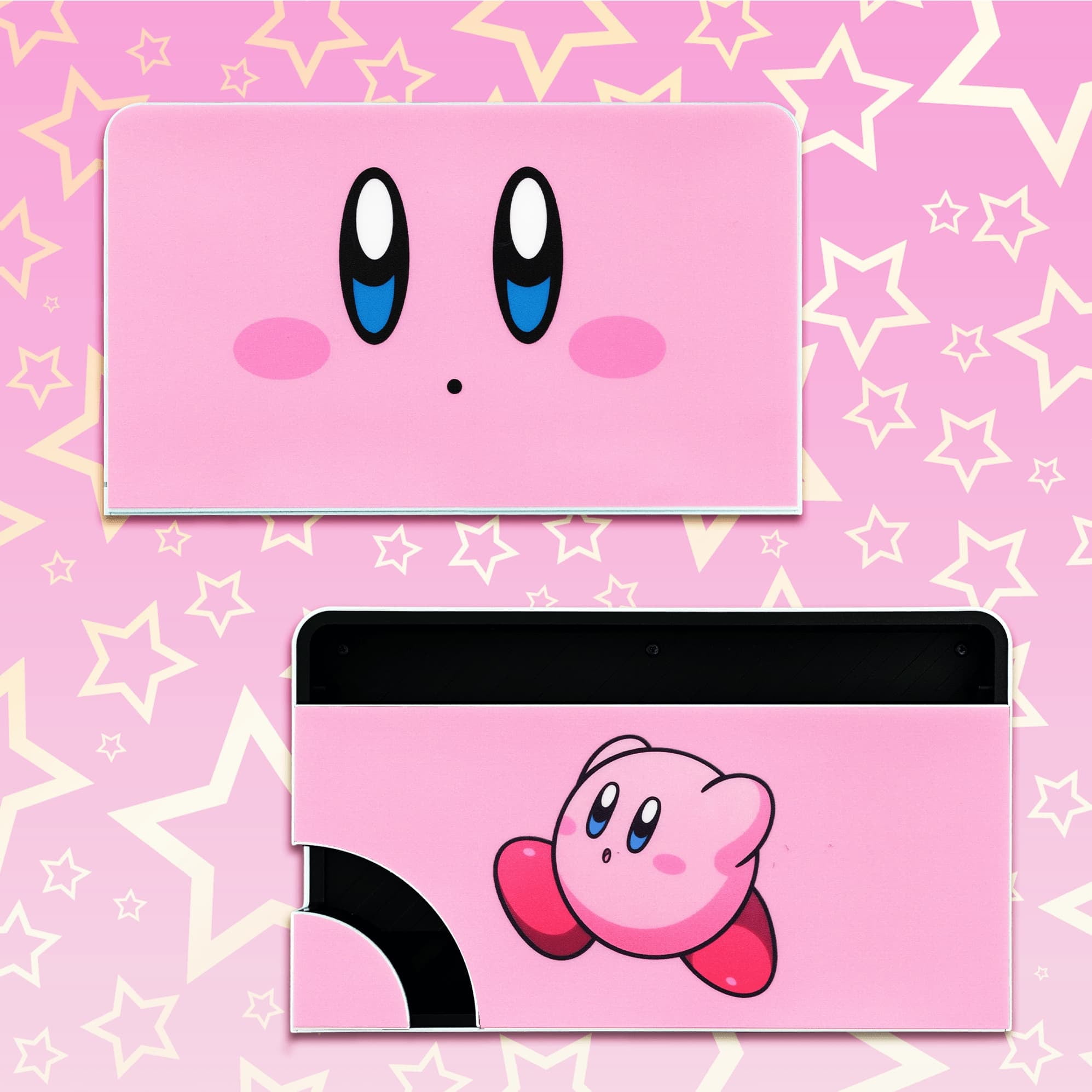 Kirby Skin Pink Anime Nintendo Switch Lite OLED Wrap – Beluga Design ...