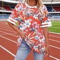 ChaoHeng Summer Tops for Women Cotton Womens Tops Casual Plus Size ...