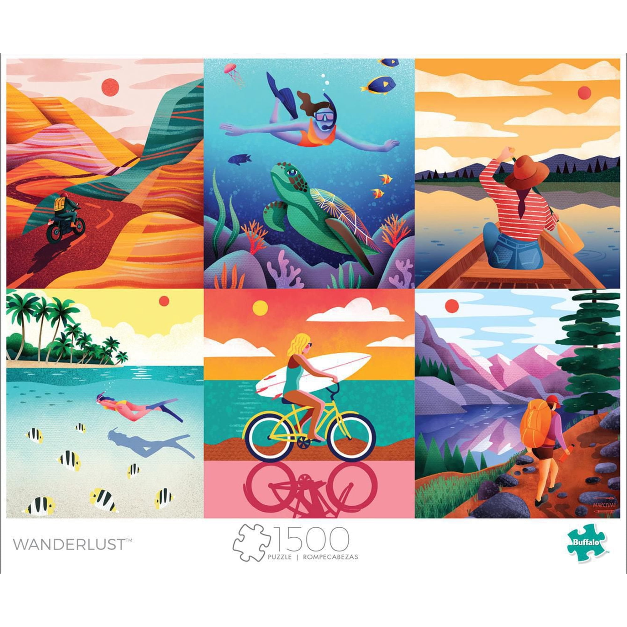 Click here for Buffalo Games - Art Of Play - Wanderlust - 1500 Pi... prices