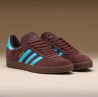 adidas Originals Gazelle Shadow Brown Blue Gum Men's Sizes 6-13 New ...