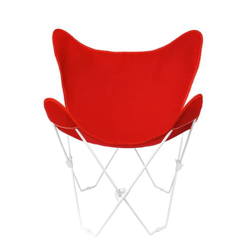 Butterfly Chair and Cover Combination w/White Frame - Walmart.com
