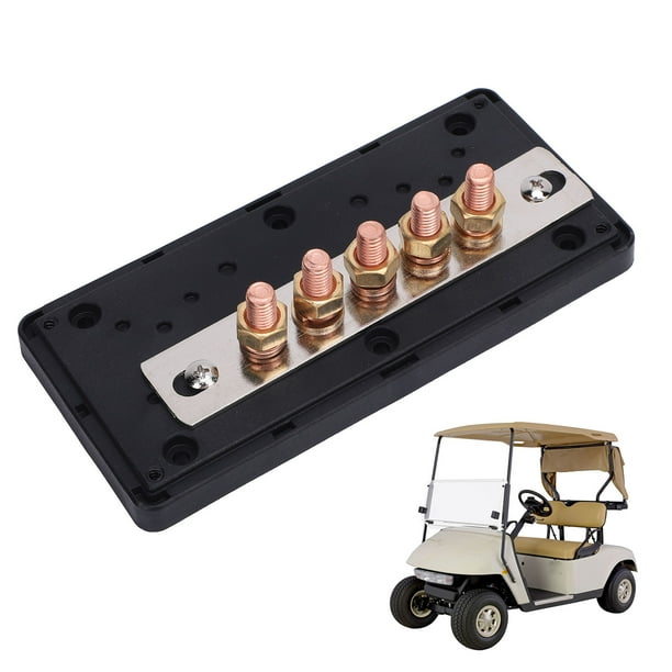Power Distribution Busbar Marine Battery Bus Bar 5 Way Power ...