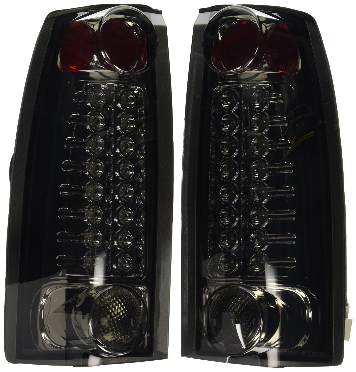 Spec-D Tuning LT-C1088GLED-TM Chevy C10 C/K 1500/2500 Smoke LED Tail ...