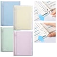 B5 Loose Notebook With 180° Flat Lay 4 Colors 60 Sheets Lined Pages ...