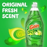 Gain Ultra Dishwashing Liquid Dish Soap, Original Scent, 24 fl oz ...