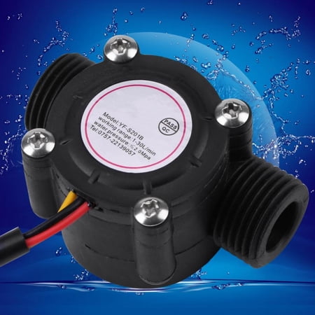 Hilitand Water Flow Switch,High Precision G3/4 Thread Water Flow Sensor ...