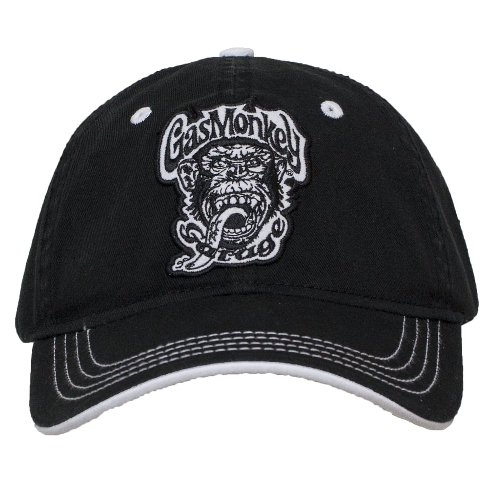 Fast and Loud Gas Monkey Garage Adjustable Snap Back Hat - Walmart.com ...