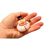 Snowman Rubber Duckies - Cute Winter Snow Man Duck Party Favors (1 ...