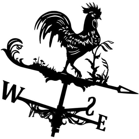 Metal Weather Vane Decoration, Direction Anemometer and Stainless Steel ...