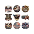 AuroraX 4th of July Decorations Patriotic Home Decor for Indoor Wall ...