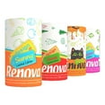 Renova Xmas Holiday Print Seasonal Kitchen Paper Towels, 3 Jumbo Rolls ...
