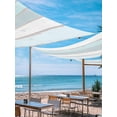 Abstract Wood Grain Sun Shade Sail 6.5'X10' Green White Classic Oil ...