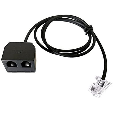 Telephone RJ9 4P4C Training Adapter Y Splitter for Headset or Handset ...