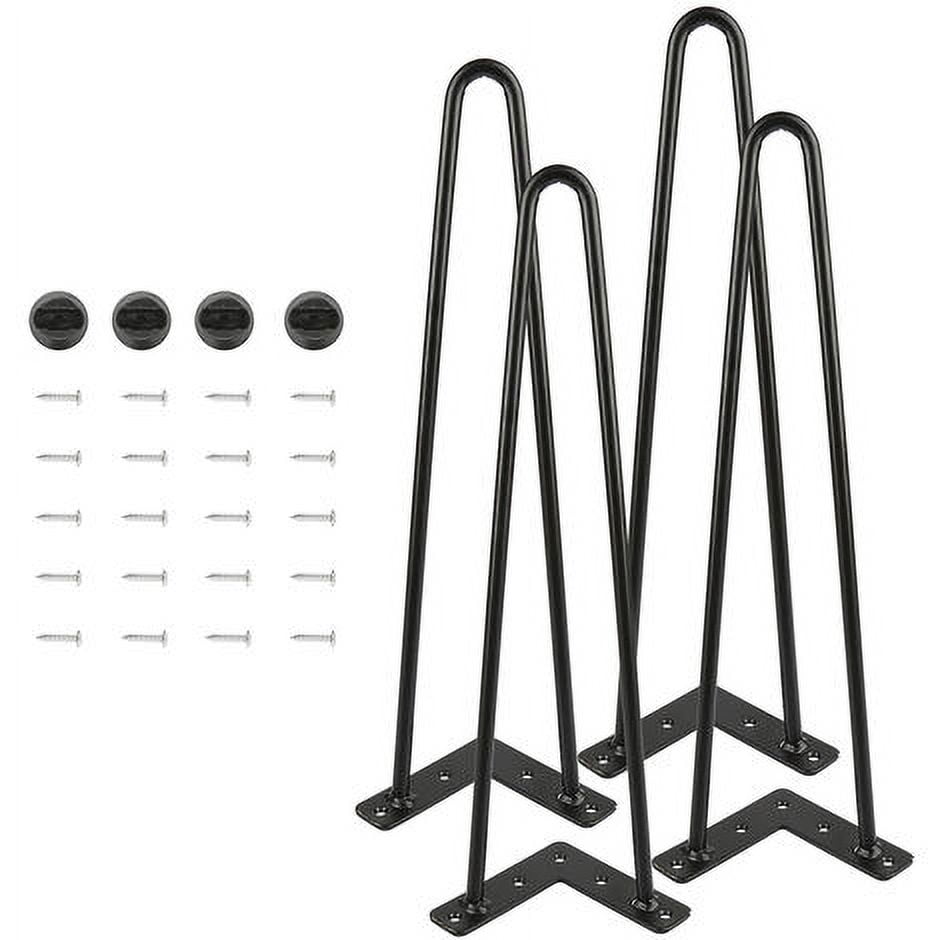 Click here for Eseeaier Furniture Legs Pin Feet 41cm Black 2 Rods... prices
