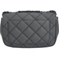 Tory Burch 149682 Willa Matte Black With Black Hardware Quilted Women's ...