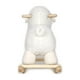Baby GUND Lamb Rocker with Wooden Base Plush Stuffed Animal Nursery ...
