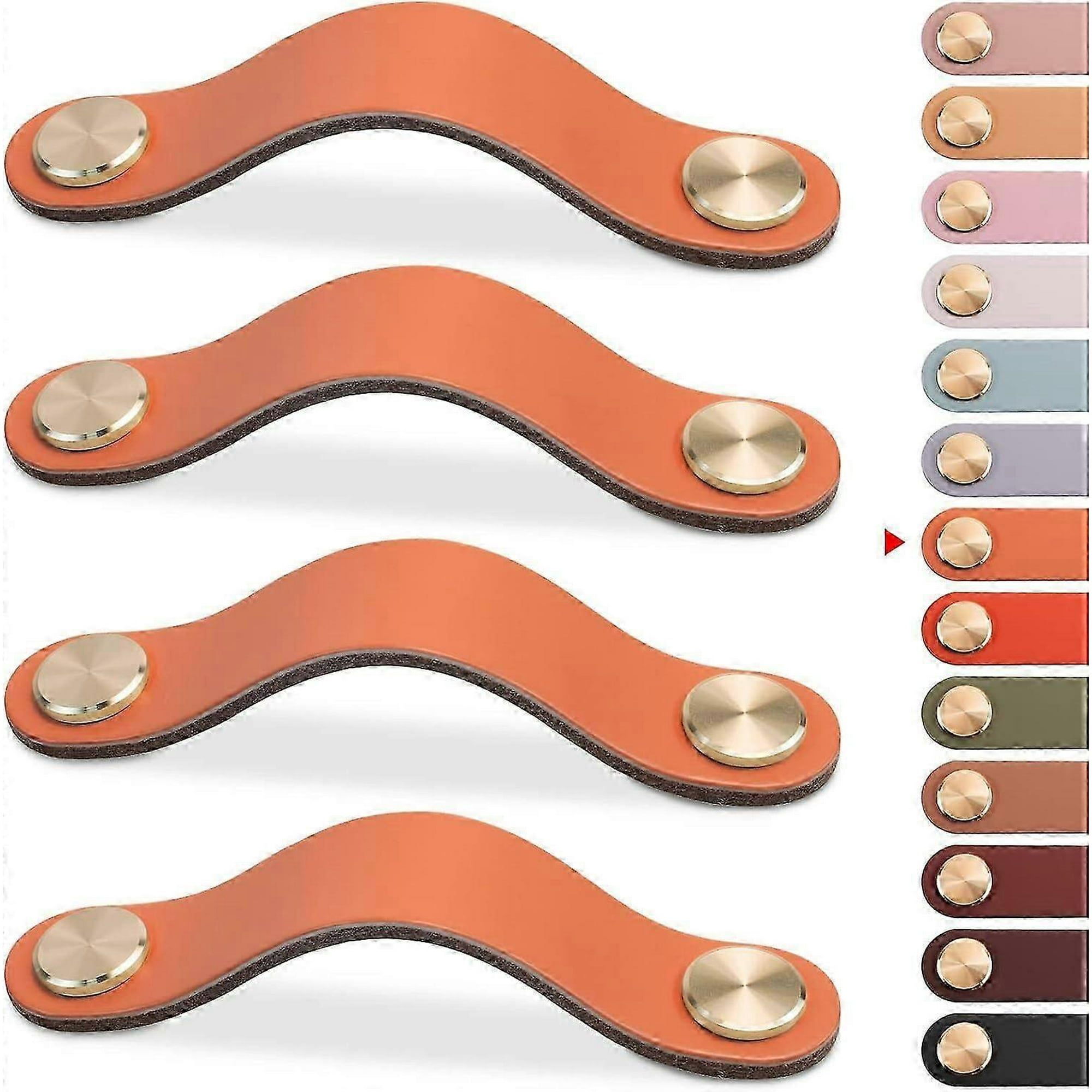 Click here for Bgnaty 4pcs Leather Furniture Handle  Cupboard Doo... prices